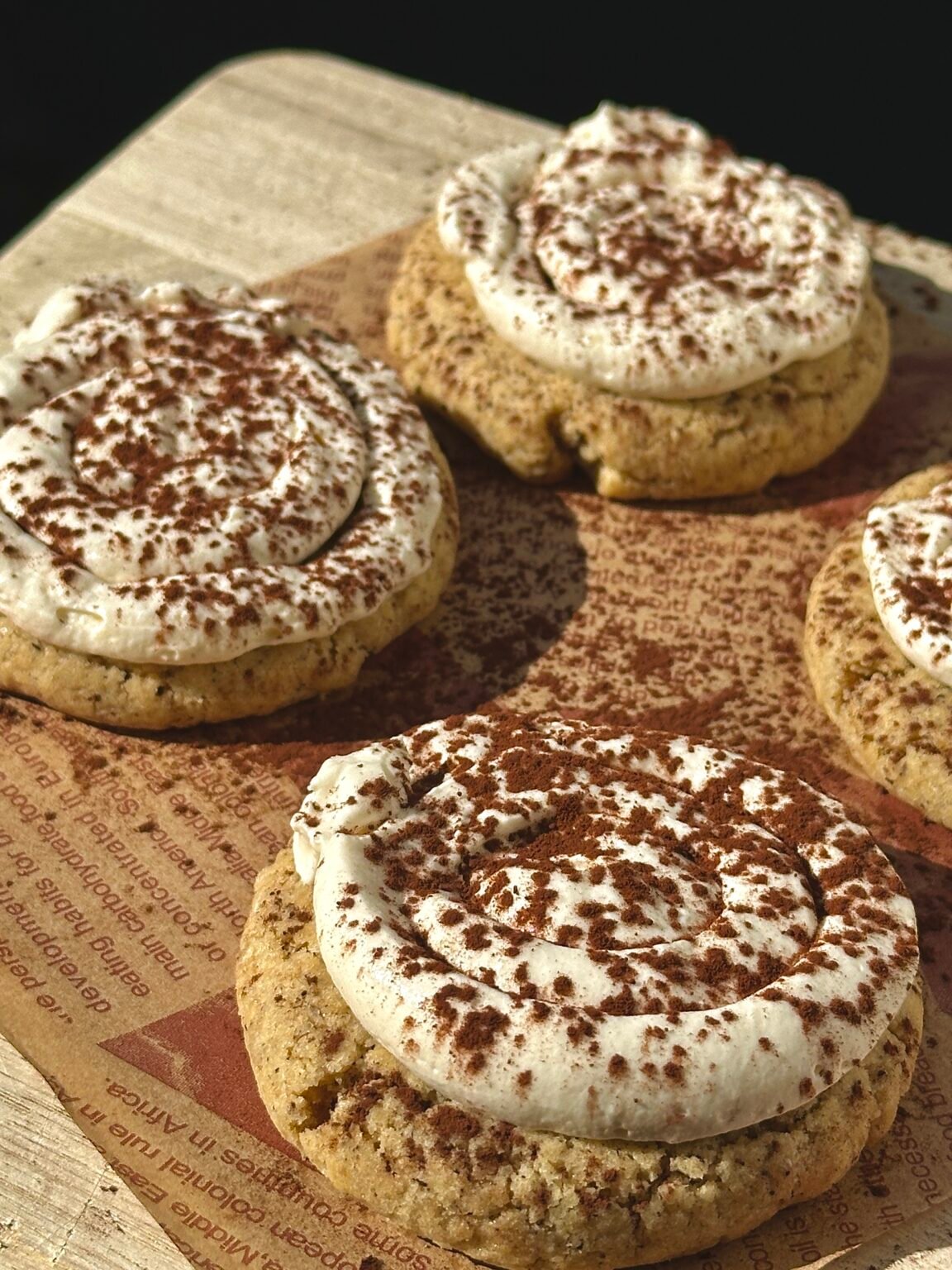 Tiramisu Cookies - Izzy's Kitchen