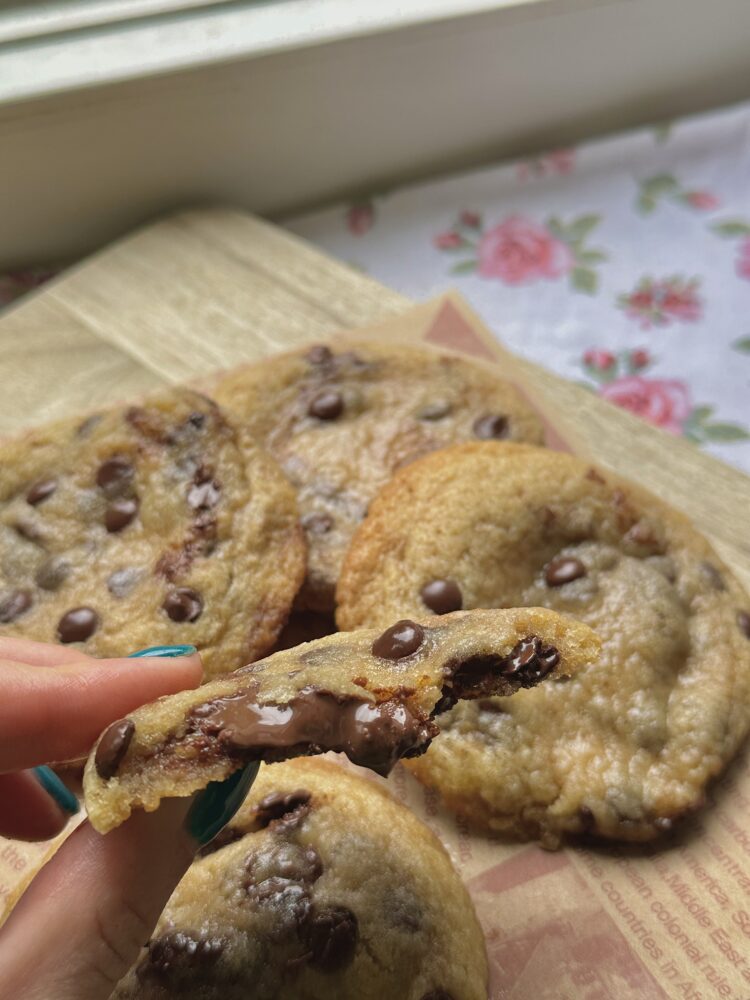 Santa Hat Cookies - Izzy's Kitchen