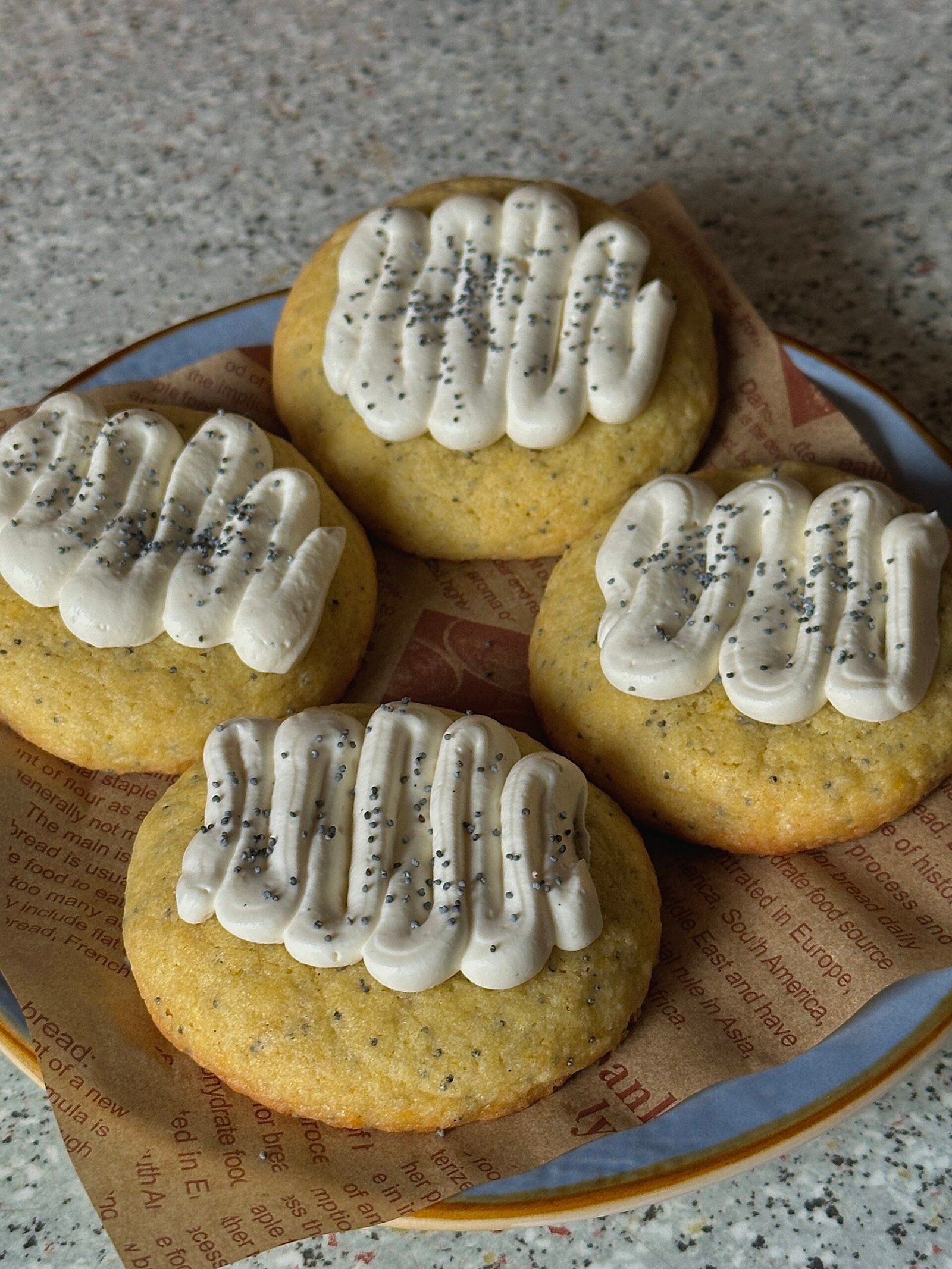 Lemon Poppy Seed Cookies - Izzy's Kitchen