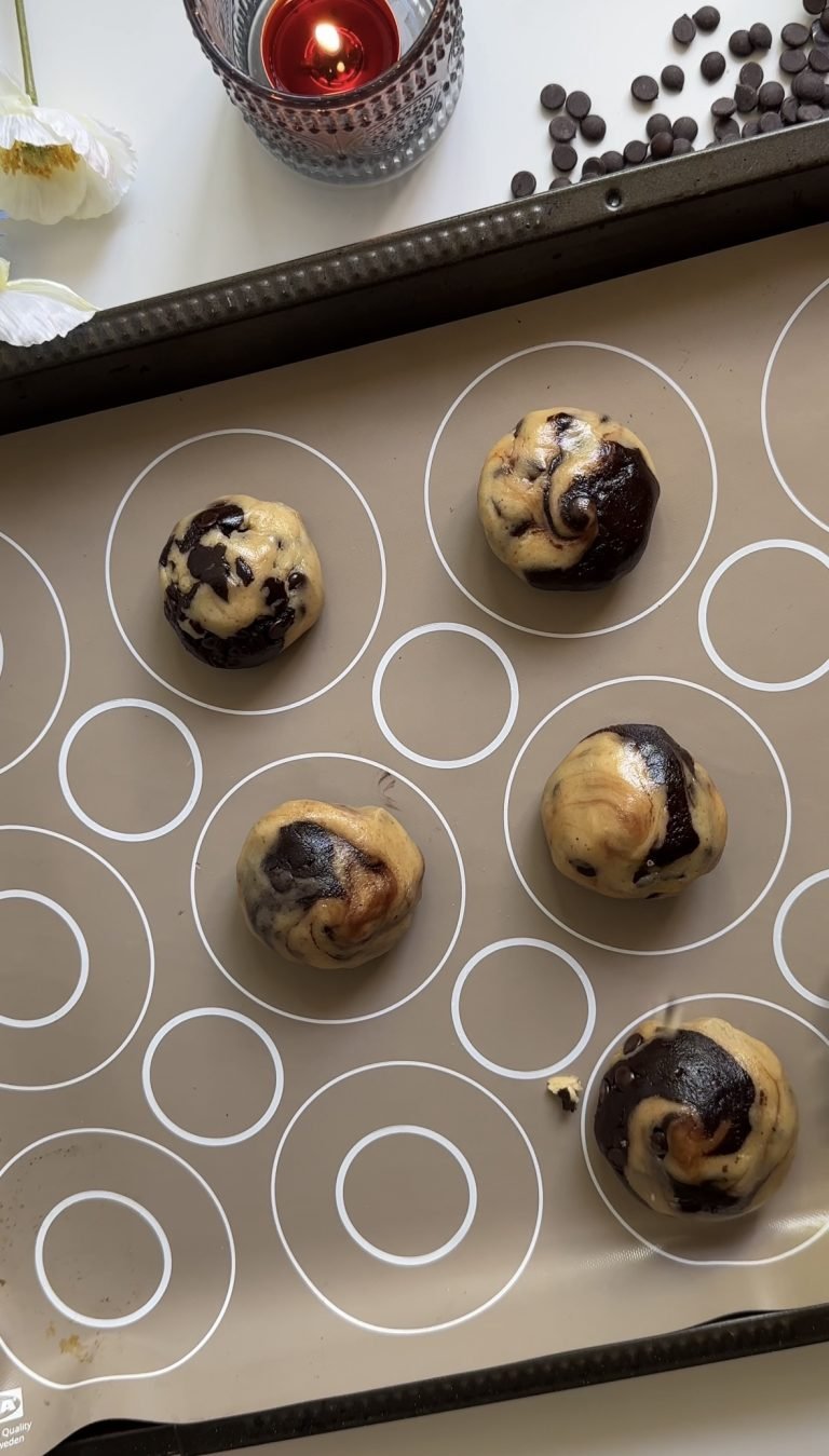 Marble Cookies - Izzy's Kitchen