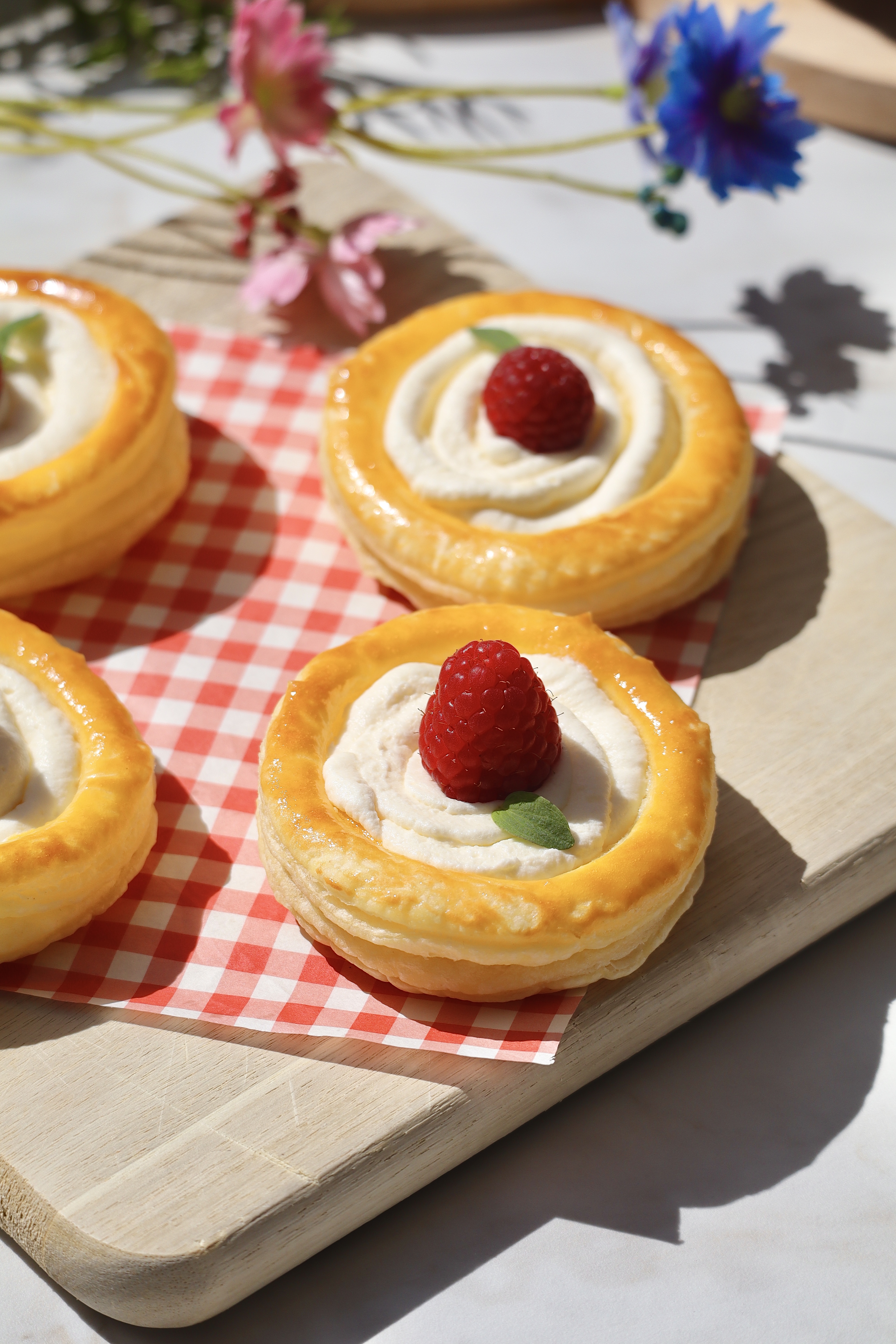 Easy Raspberry Puff Pastry - Izzy's Kitchen