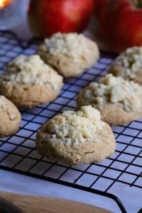 Apple Crumble Cookies - Izzy's Kitchen